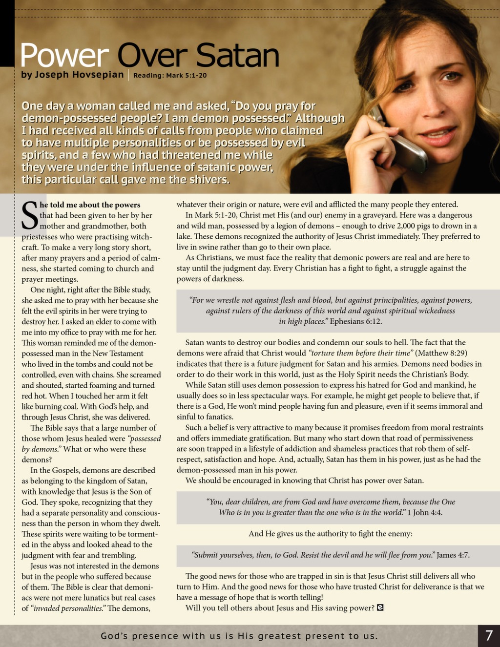 Power Over Satan - Temple Baptist Church